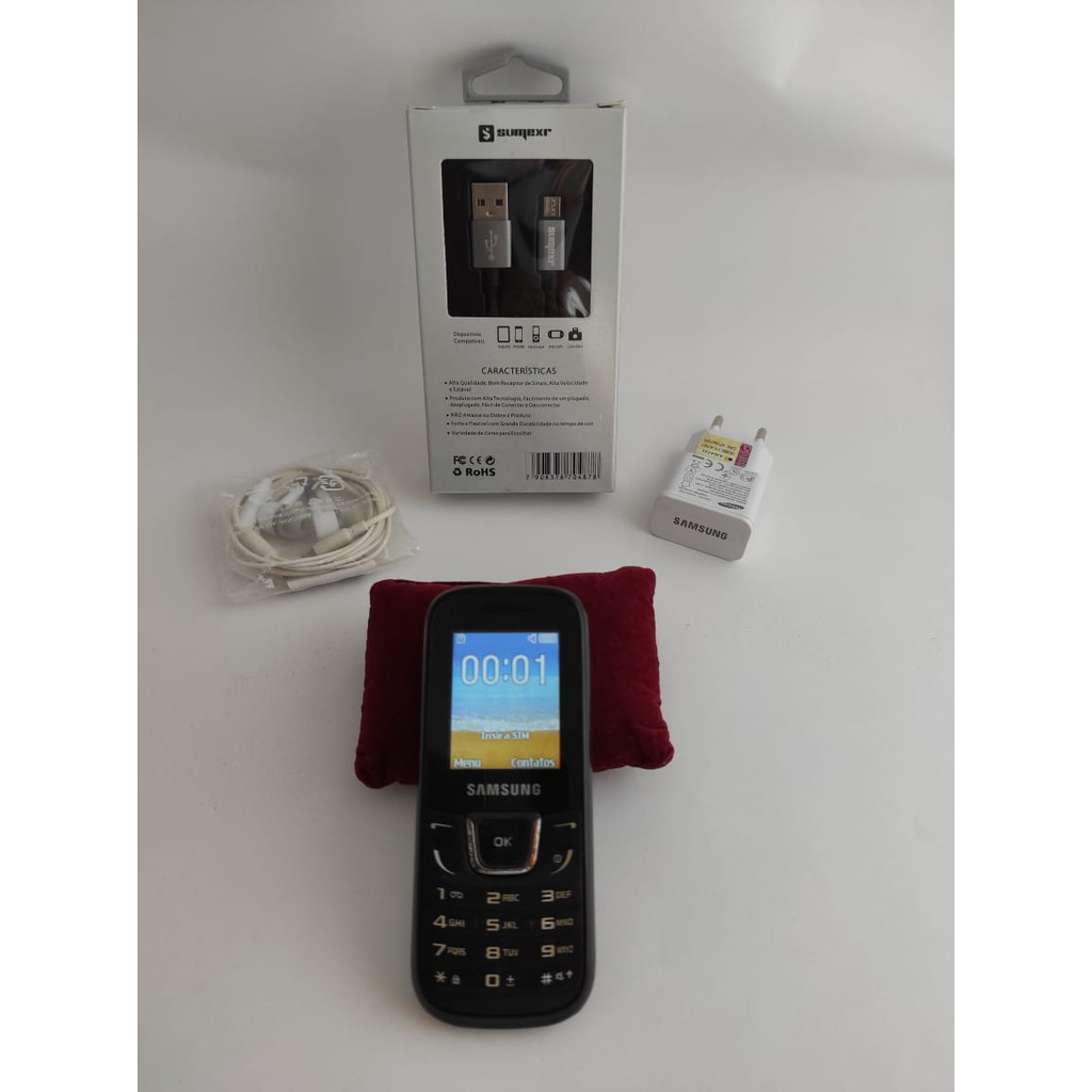 Aparelho celular Samsung GT-E1280 - com poucas marcas de uso (Funcionando Perfeitamente ...