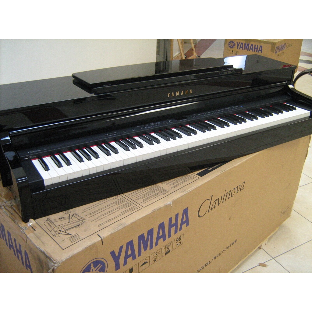 Yamaha Clavina Piano Digital Clp 340Pe Electronic Clp340 Workstation ...