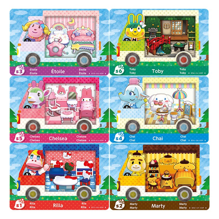 Animal Crossing New Horizons Sanrio Hello Kitty Amiibo Crossover Kit C ...