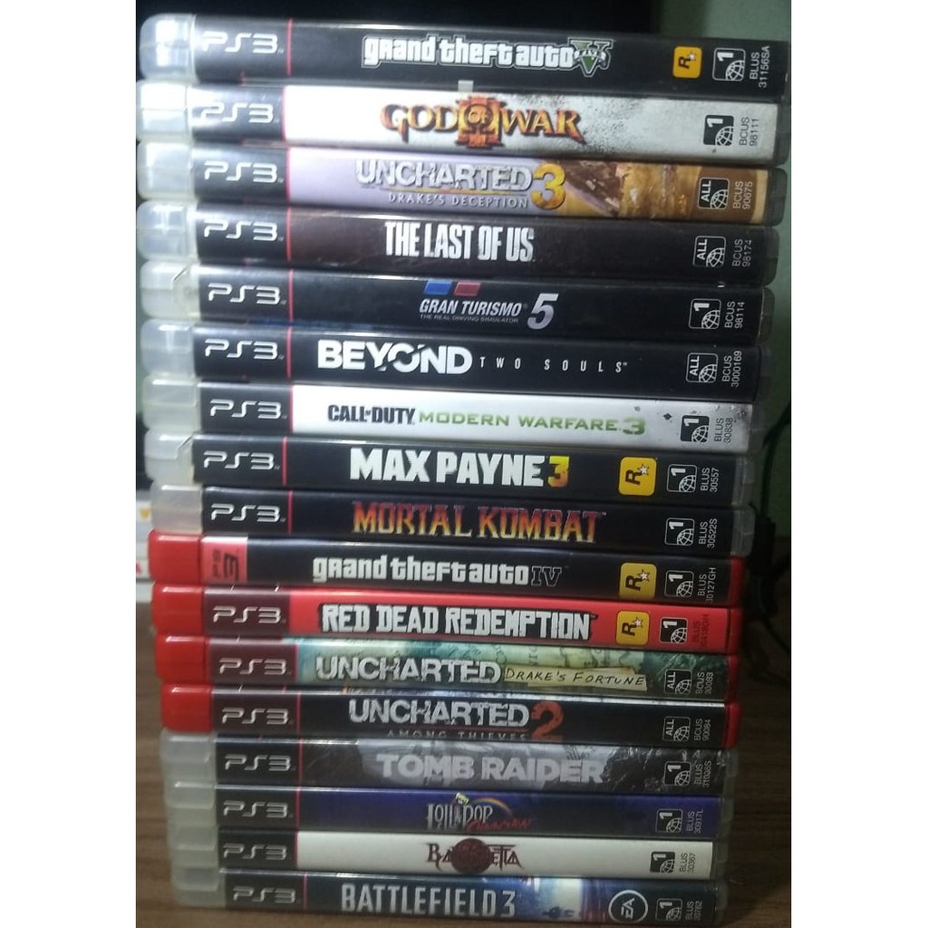 Jogos Originais Playstation 3 (ps3) | Shopee Brasil