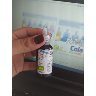 Cola colorida liquida leo e leo 6 unidades 20g cada | Shopee Brasil