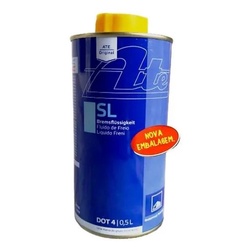Fluido freio ATE DOT4 500ml (nova embalagem) | Shopee Brasil