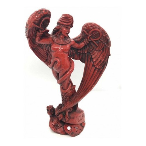 Imagem Lilith Pintada Escultura Resina Estatua 30 Cm | Shopee Brasil