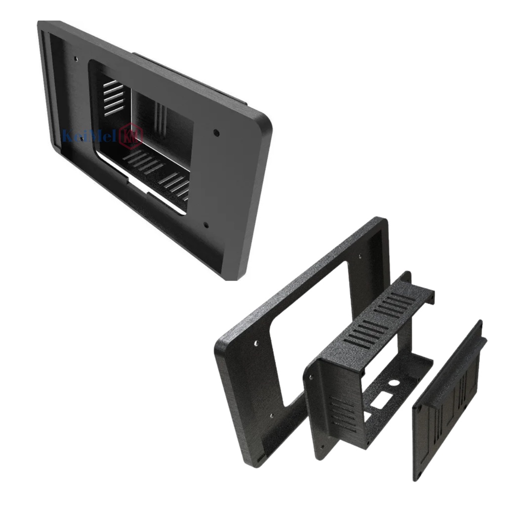 Case Para Raspberry Pi E Para Monitor De Display 7'' | Shopee Brasil