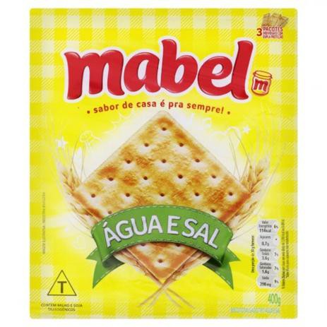 Biscoito Seco Mabel Agua e Sal Caixa com 10 Unidades | Shopee Brasil