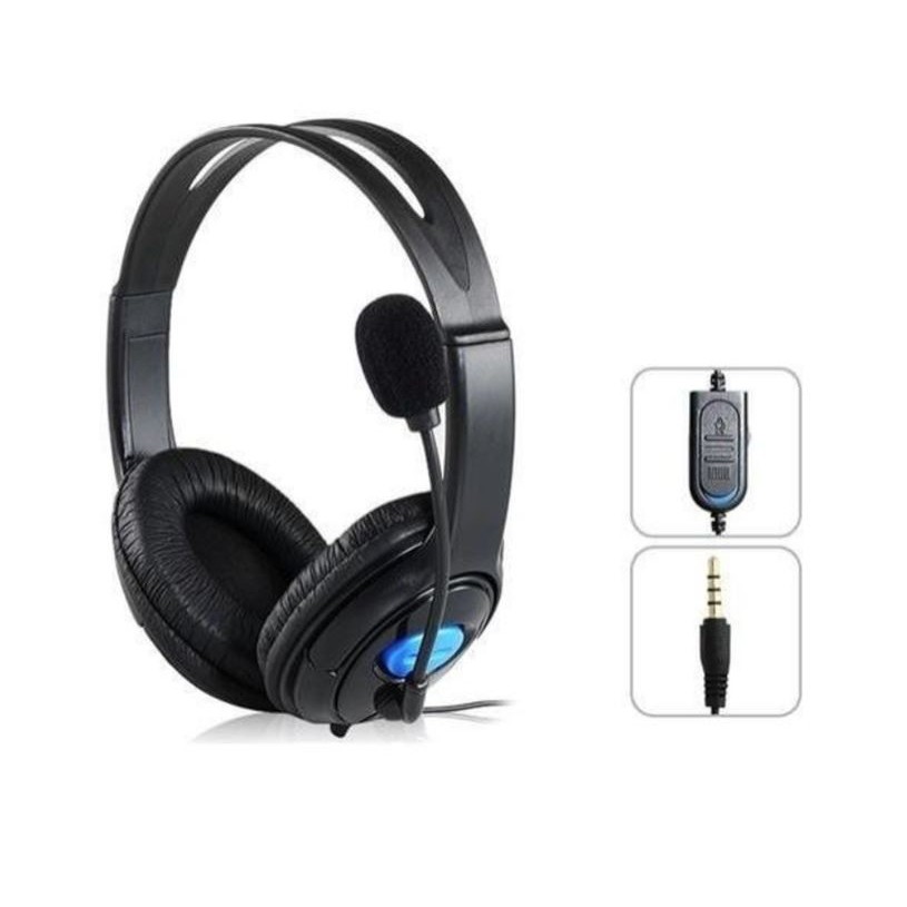 Fone Headset Gamer P2 Ps4 Psp Ps Vita Pc Notebook Celular Xbox One