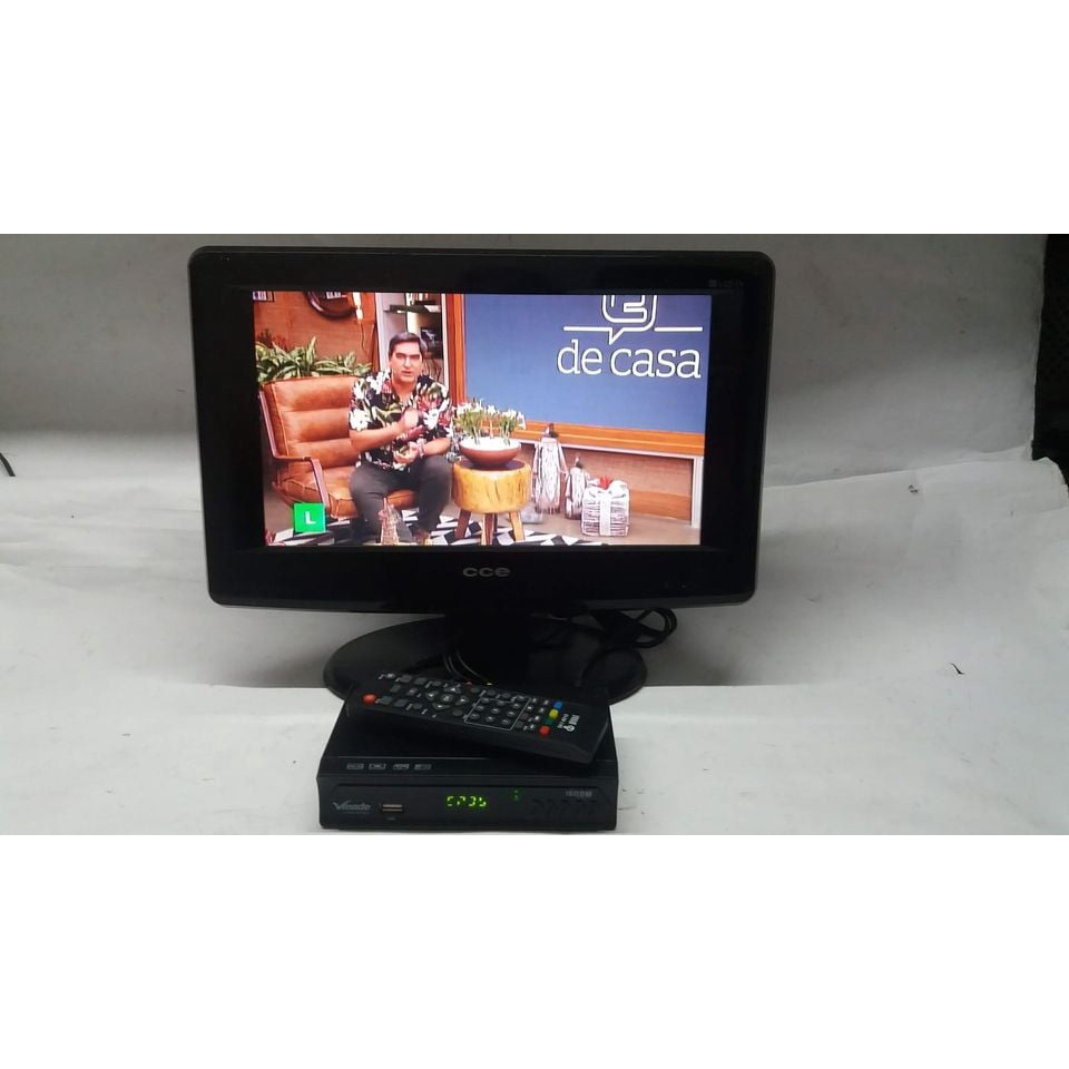 Tv Mitsubishi 14 Polegadas em perfeito estado + controle + conversor ...