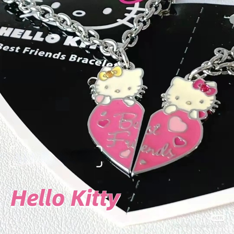 Colar Da Hello Kitty Para Casal-Amizade Tk Gato | Shopee Brasil