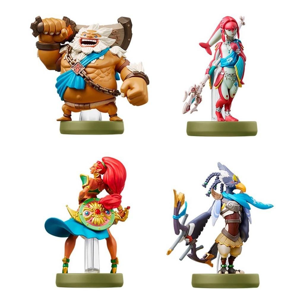 Amiibo Cards Hyrule Warriors Age Of Calamity Kit 4 Campeões | Shopee Brasil