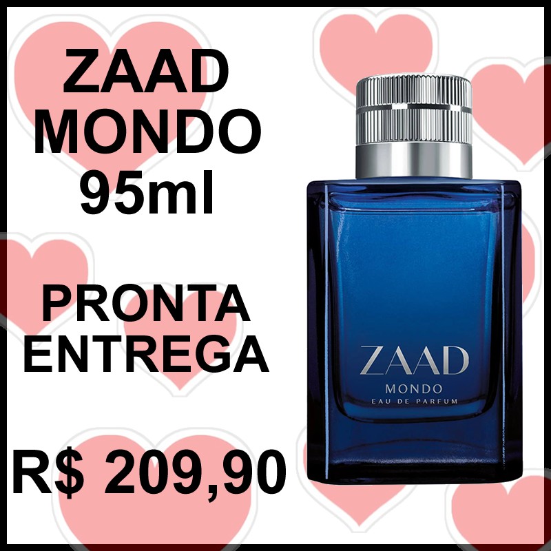 Eau de Parfum Zaad Mondo 95ml - O Boticario ORIGINAL E LACRADO | Shopee ...