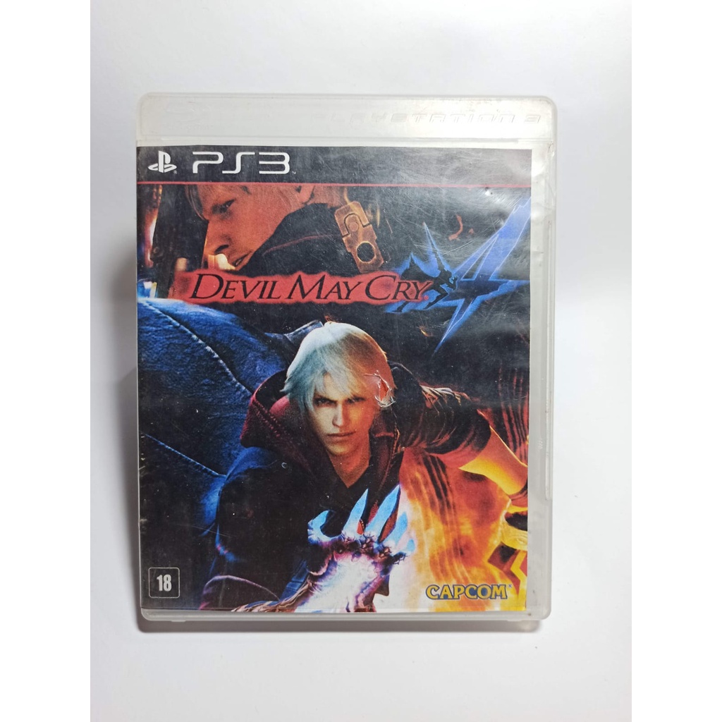 Devil May Cry 4 - Mídia Fíica - Ps3 - Escorrega o Preço