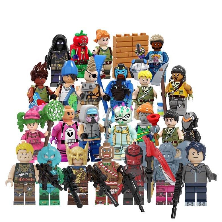Jogo Minifigures Fortnite Block Brinquedos | ubicaciondepersonas.cdmx ...