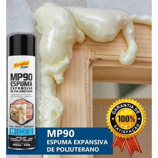 Espuma Expansiva De Poliuretano Mundial Prime 500ML 340G Cola Isola Preenche | Shopee Brasil