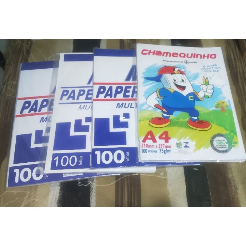 Papel sulfite A4 | Shopee Brasil