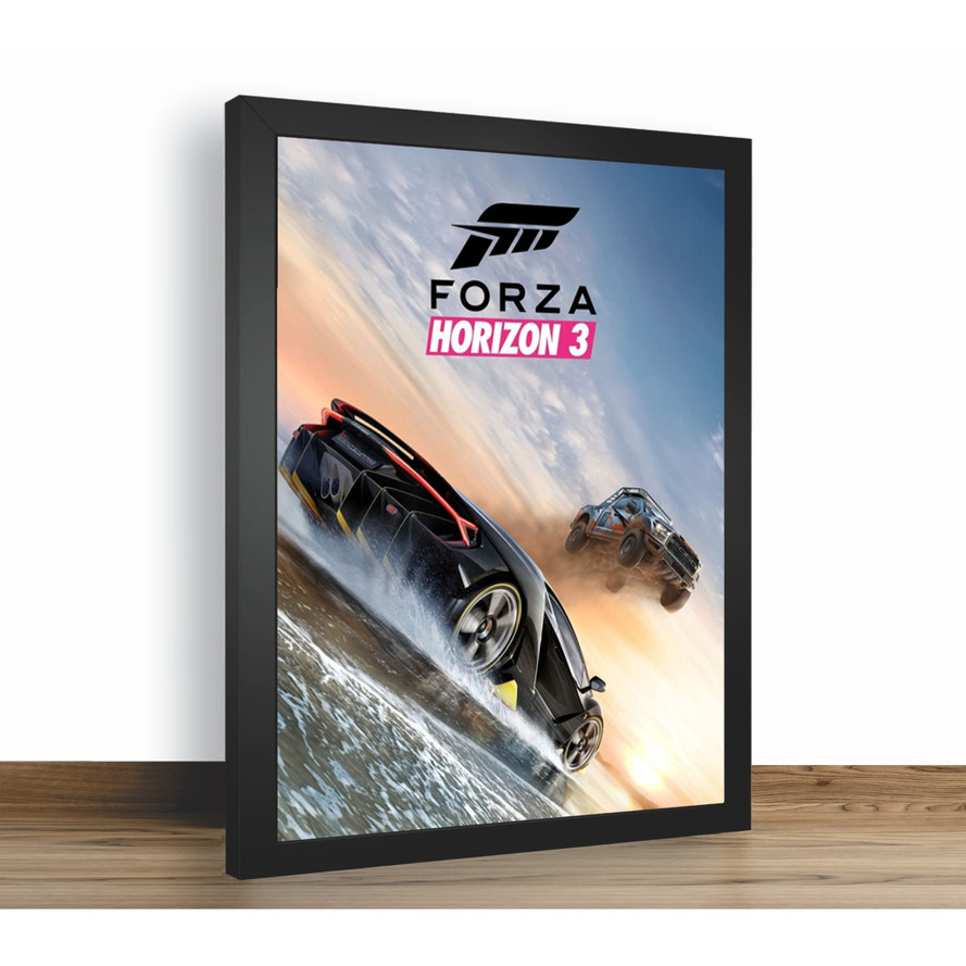 Quadro Decorativo poster Xbox Forza Horizon 3 Classico | Shopee Brasil