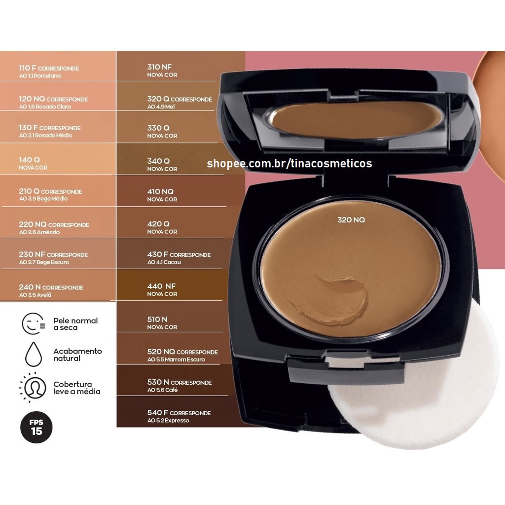 Base Compacta 3 em 1 AVON | Shopee Brasil