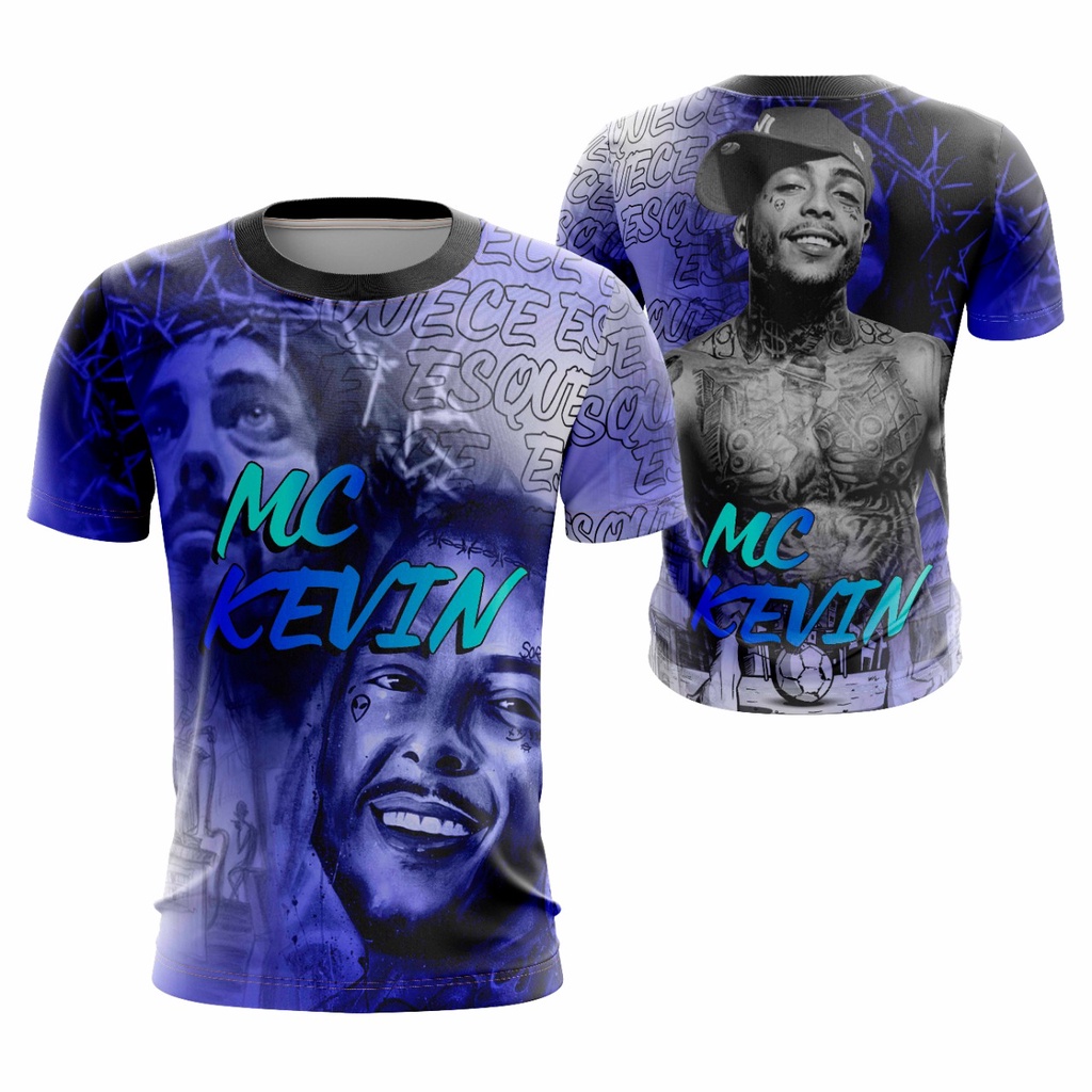Camiseta Mc Kevin Arte Quebrada Favela Esqueci | Shopee Brasil
