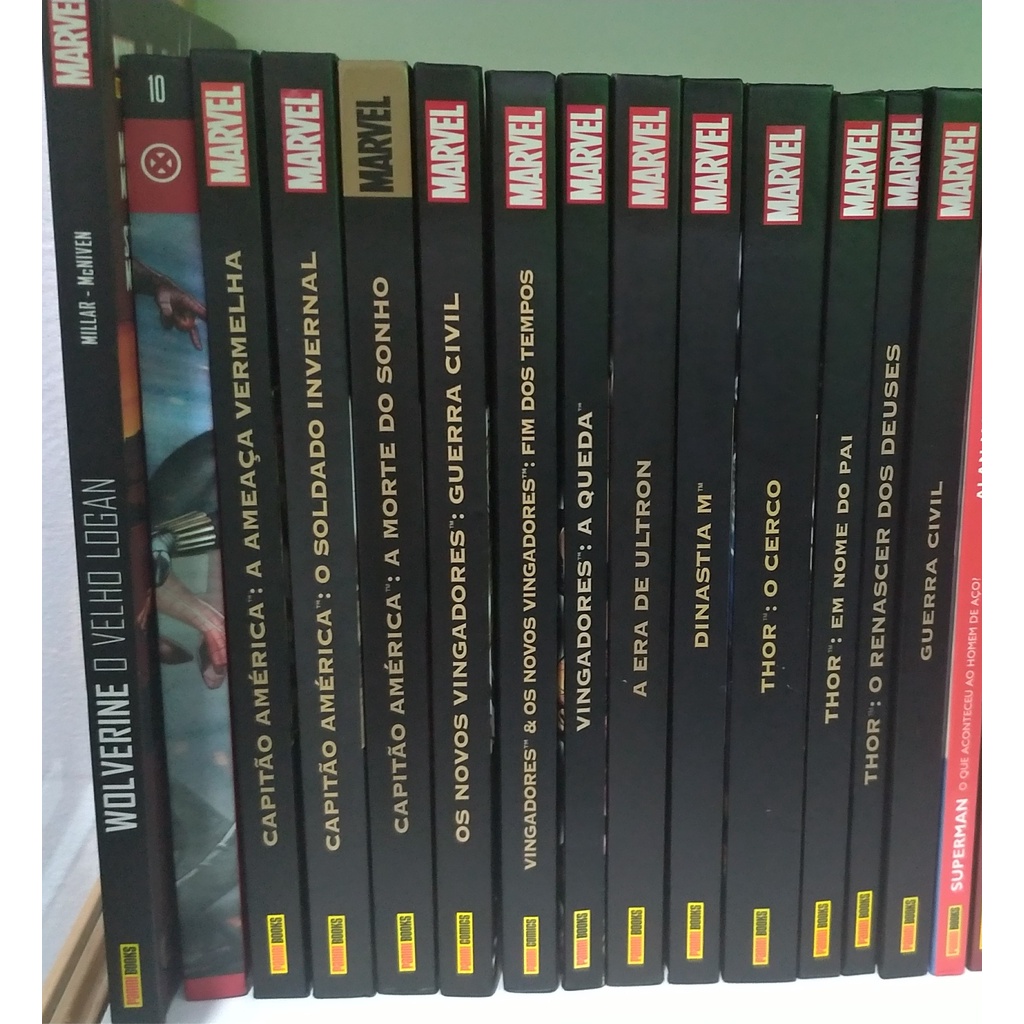 HQs Marvel - Capa Dura (LER DESCRIÇÃO) | Shopee Brasil