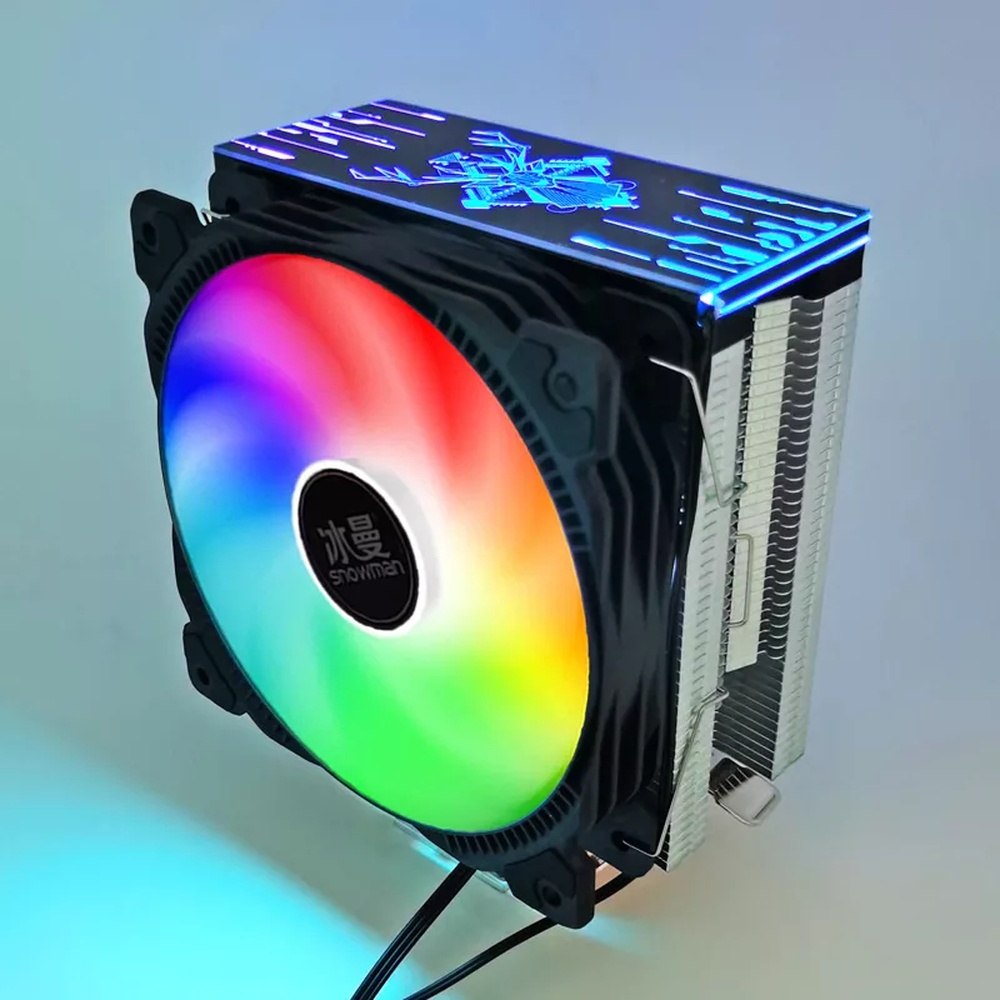 Cooler MT6S Snowman RGB CPU - Escorrega o Preço