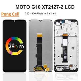 Tela Frontal Display LCD Touch Motorola Moto G10 Xt2127-1 Com Aro Sem aro Original | Shopee Brasil