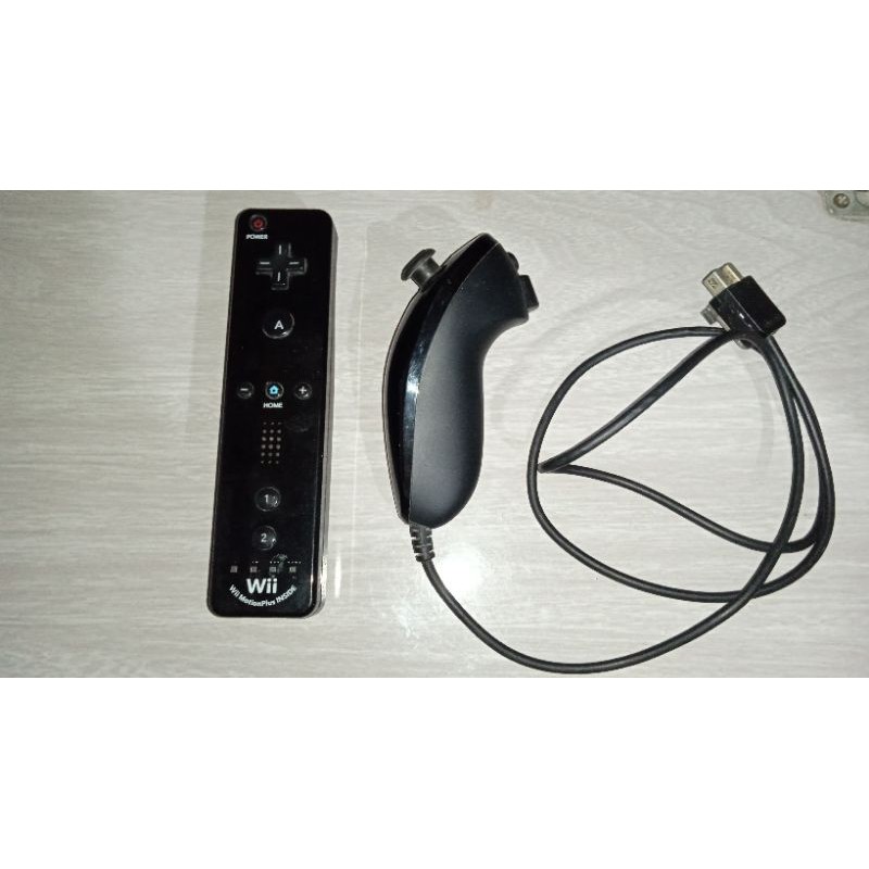 Controle Wii Remote Plus + Nunchuck Original Nintendo Wii e Wii U ...