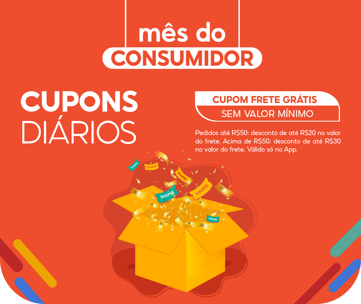 Cupons Diários | Shopee Brasil 2021