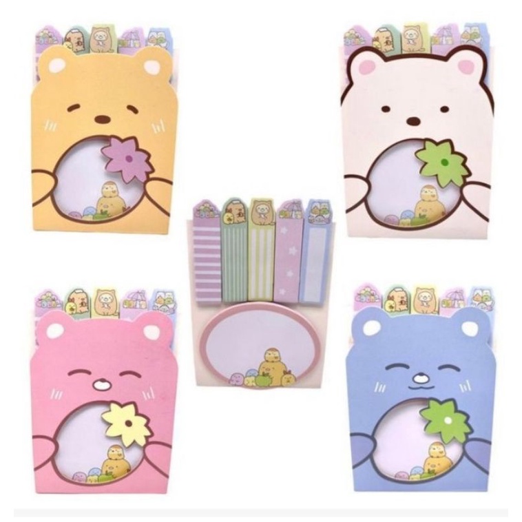 Post it Bichinhos Fofo Kawai Vários Modelos Importado | Shopee Brasil