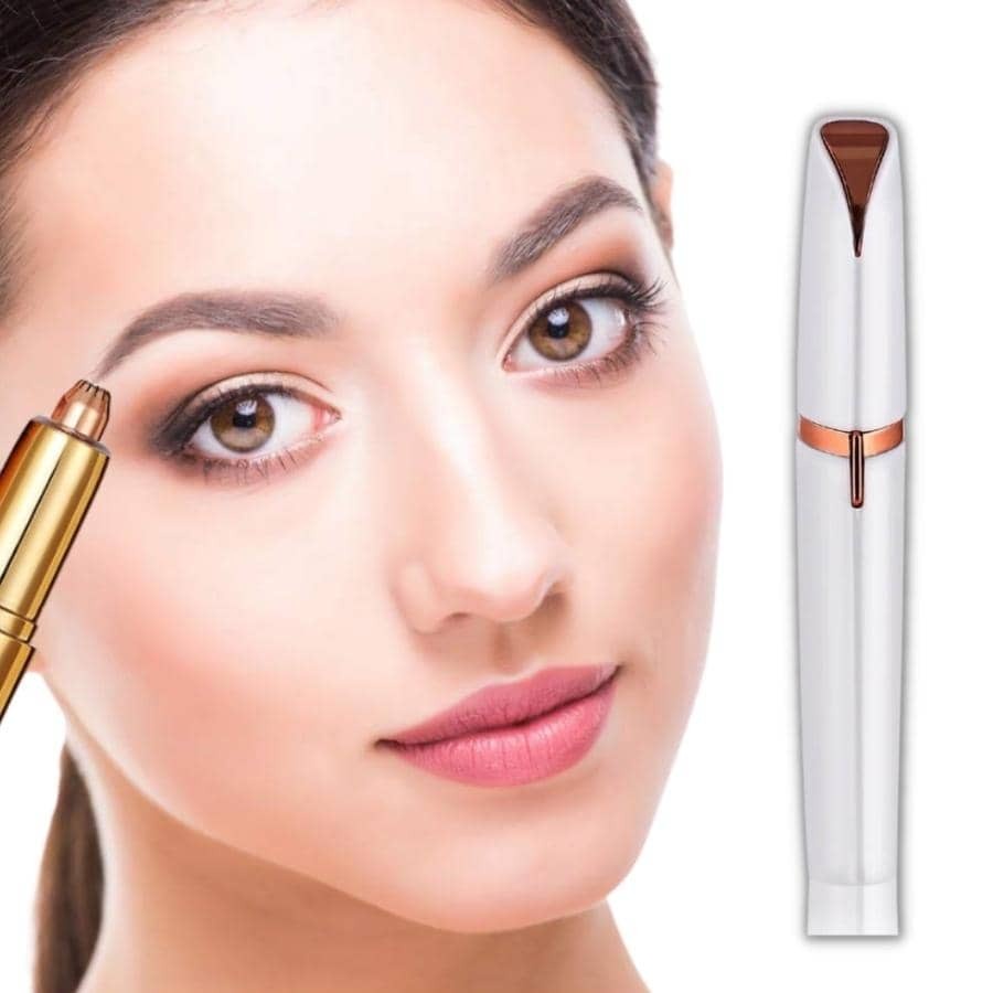 Caneta Depilador Sobrancelha Elétrico Removedor Tira Pelos canetata Flawlbss Elétrico Com ...