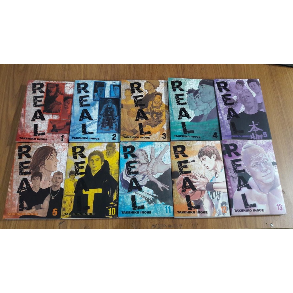 Mangá Real - Takehiko Inoue - Volume 1, 2, 3, 4, 5, 6, 10, 11, 12 e 13 ...