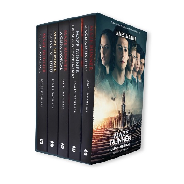 Box Maze Runner (5 Livros) Edição Completa + Pôster | Shopee Brasil