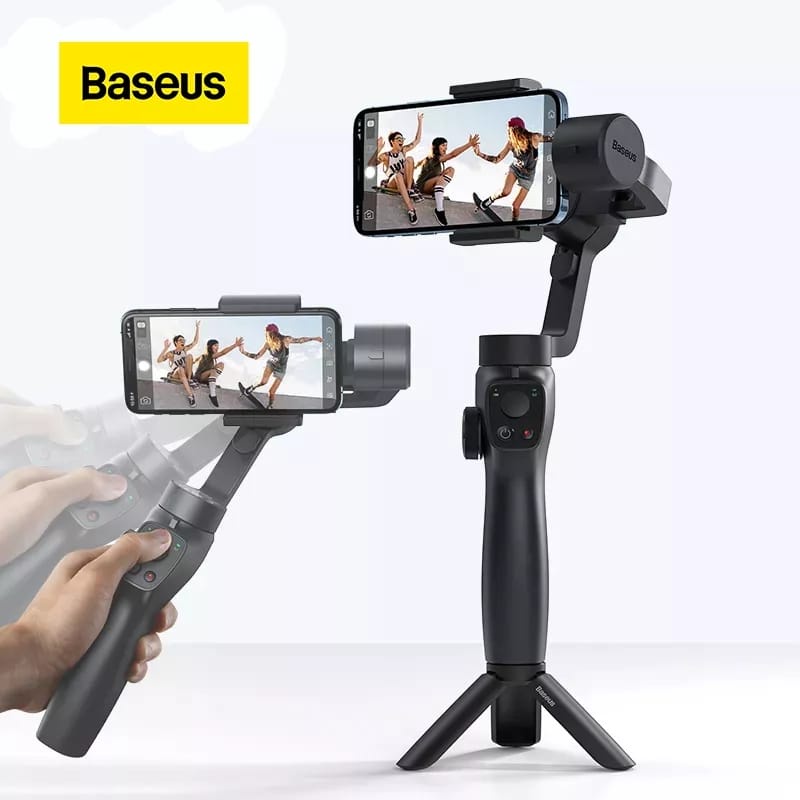 Estabilizador Baseus Gimbal 3 Eixos | Shopee Brasil