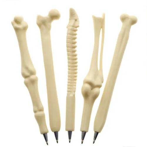 Caneta Partes do Corpo Osso Humano - Papelaria Criativa | Shopee Brasil