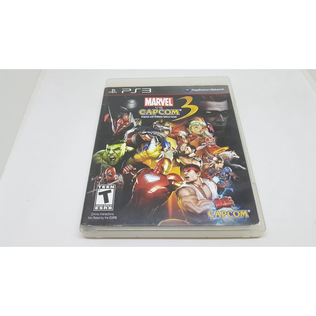 Jogo Marvel Vs Capcom 3 Original PS3 | Shopee Brasil