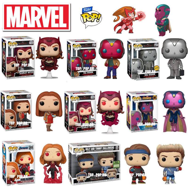 Funko Pop Wandavision Scarlet Witch Wanda Feiticeira Escarlate Marvel ...