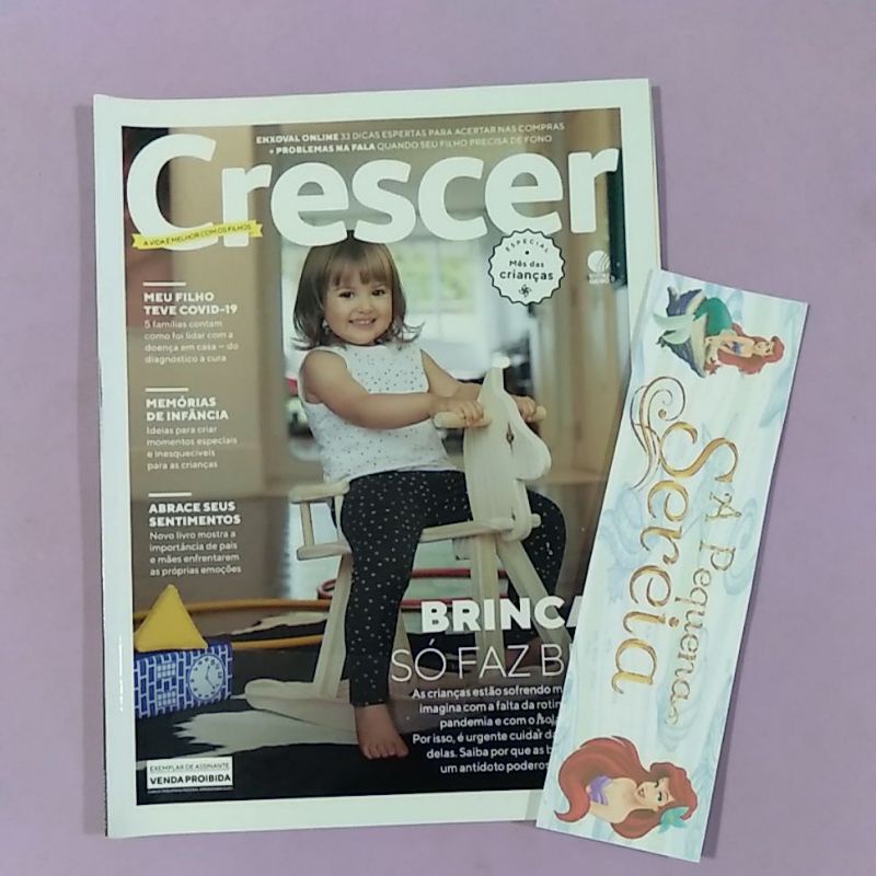 Revista Crescer - Especial Mês das Crianças + Brinde | Shopee Brasil