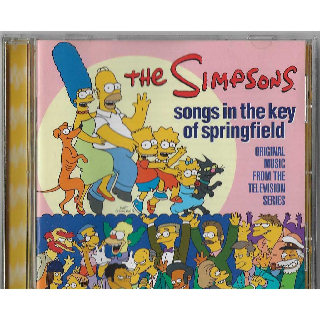 CD THE SIMPSONS - SONGS IN THE KEY OF SPRINGFIELD - IMPORTADO | Shopee ...