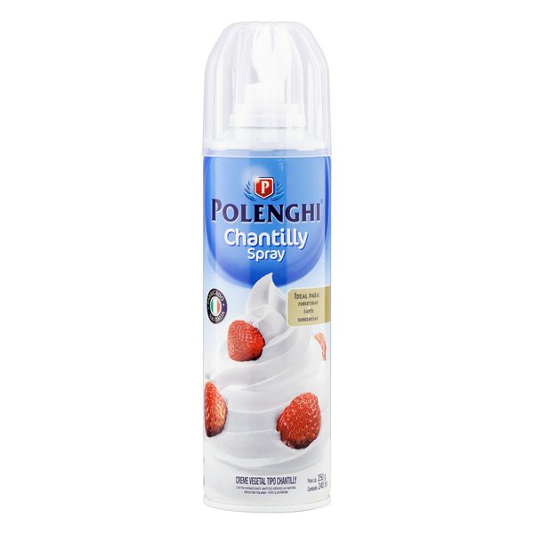Chantilly Spray Polenghi 250ml ORIGINAL | Shopee Brasil