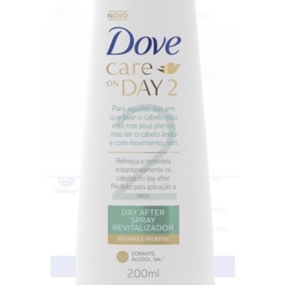 Dove Day 2 Spray Revitalizador After para Hidratar e Redefinir 200ml ...