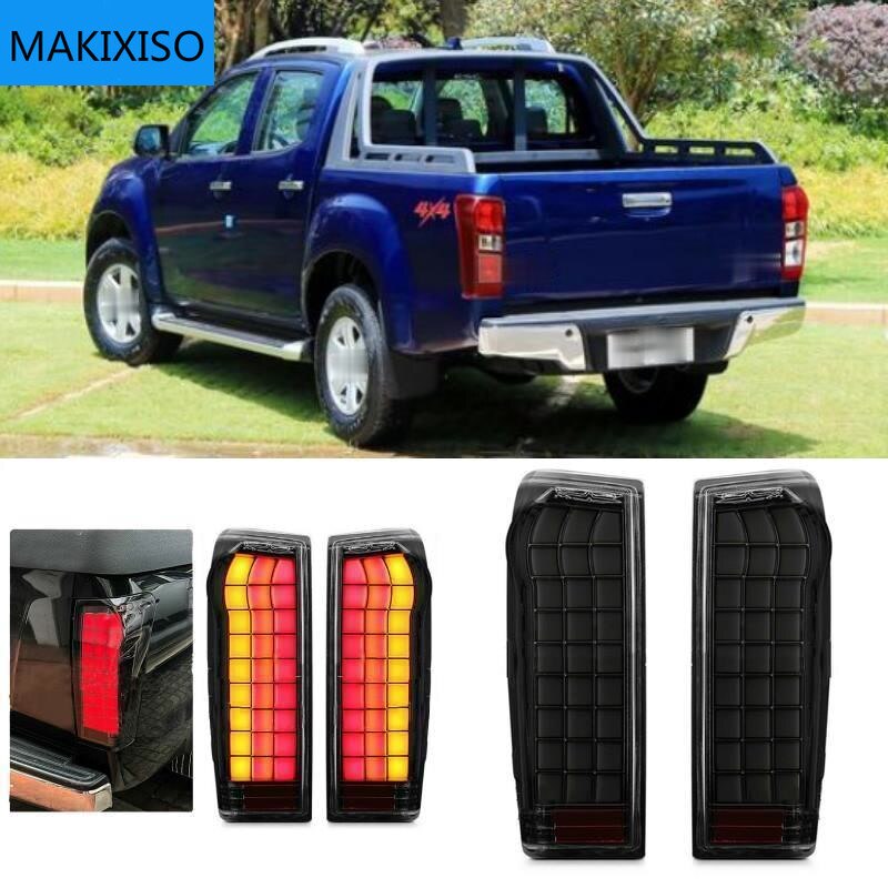 LED Rear Tail Light Tail Lamp Assembly With Wire Harness Bulbs ...