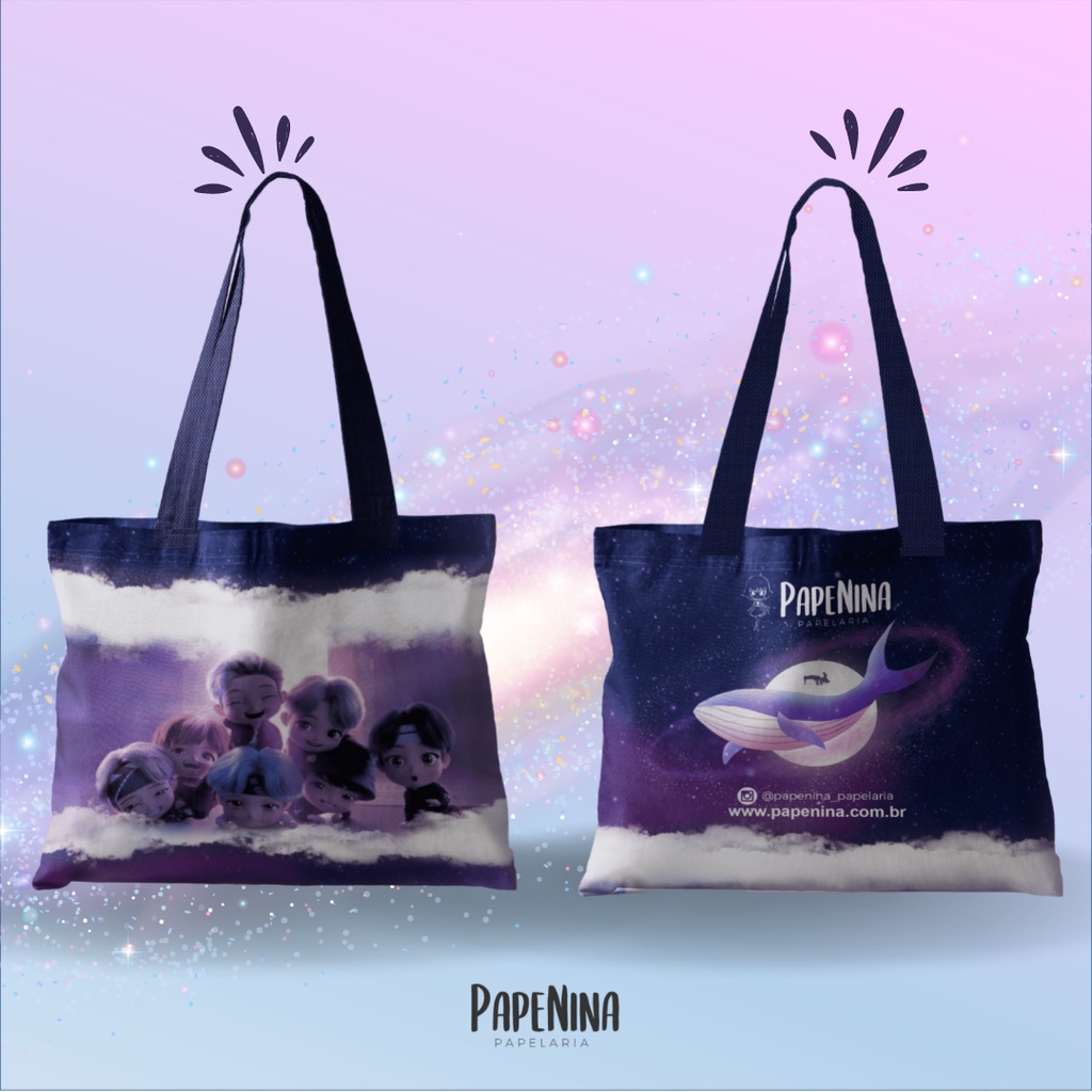 Ecobag BTS TinyTan | Shopee Brasil