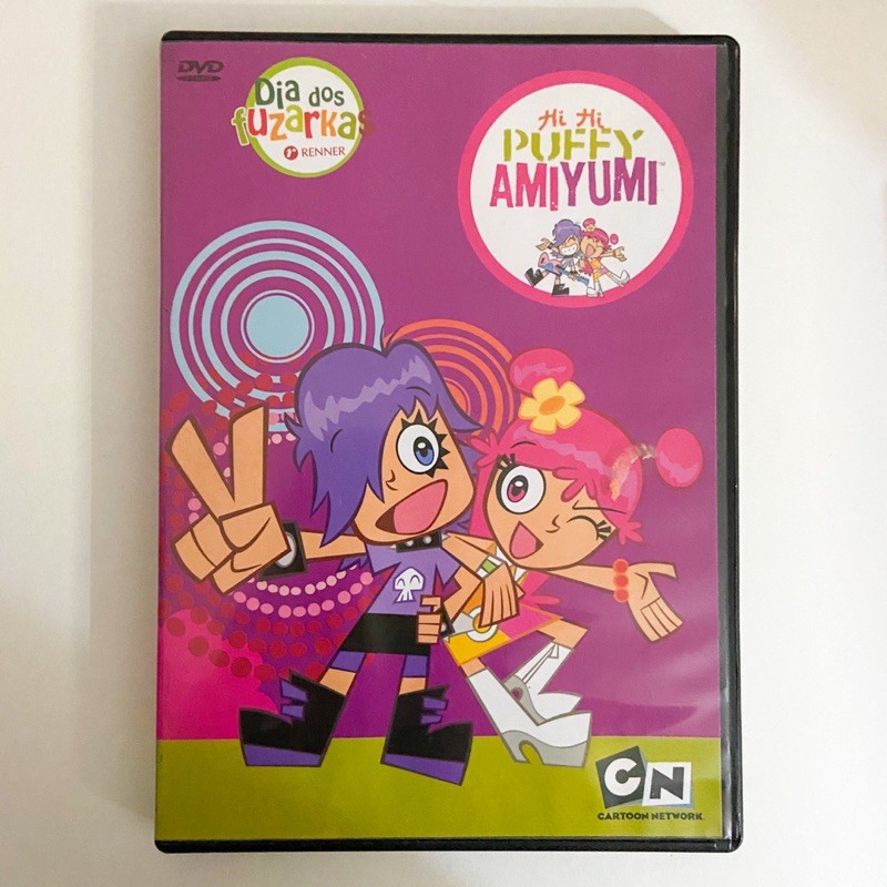 dvd hi hi puffy ami yumi (filme desenho infantil - cartoon network) | Shopee Brasil