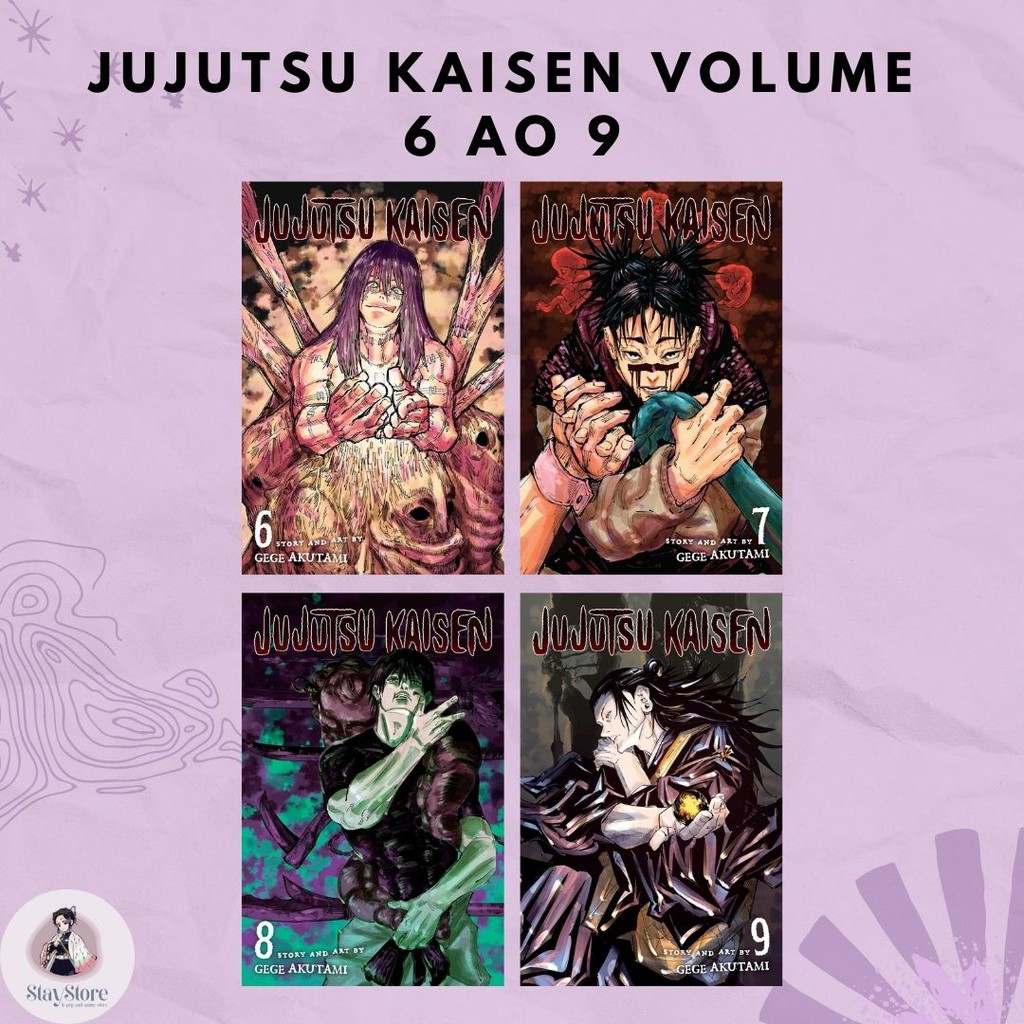 Mangá Jujutsu Kaisen Volume Anime Novo e Lacrado Panini + 3 Polaroids ...