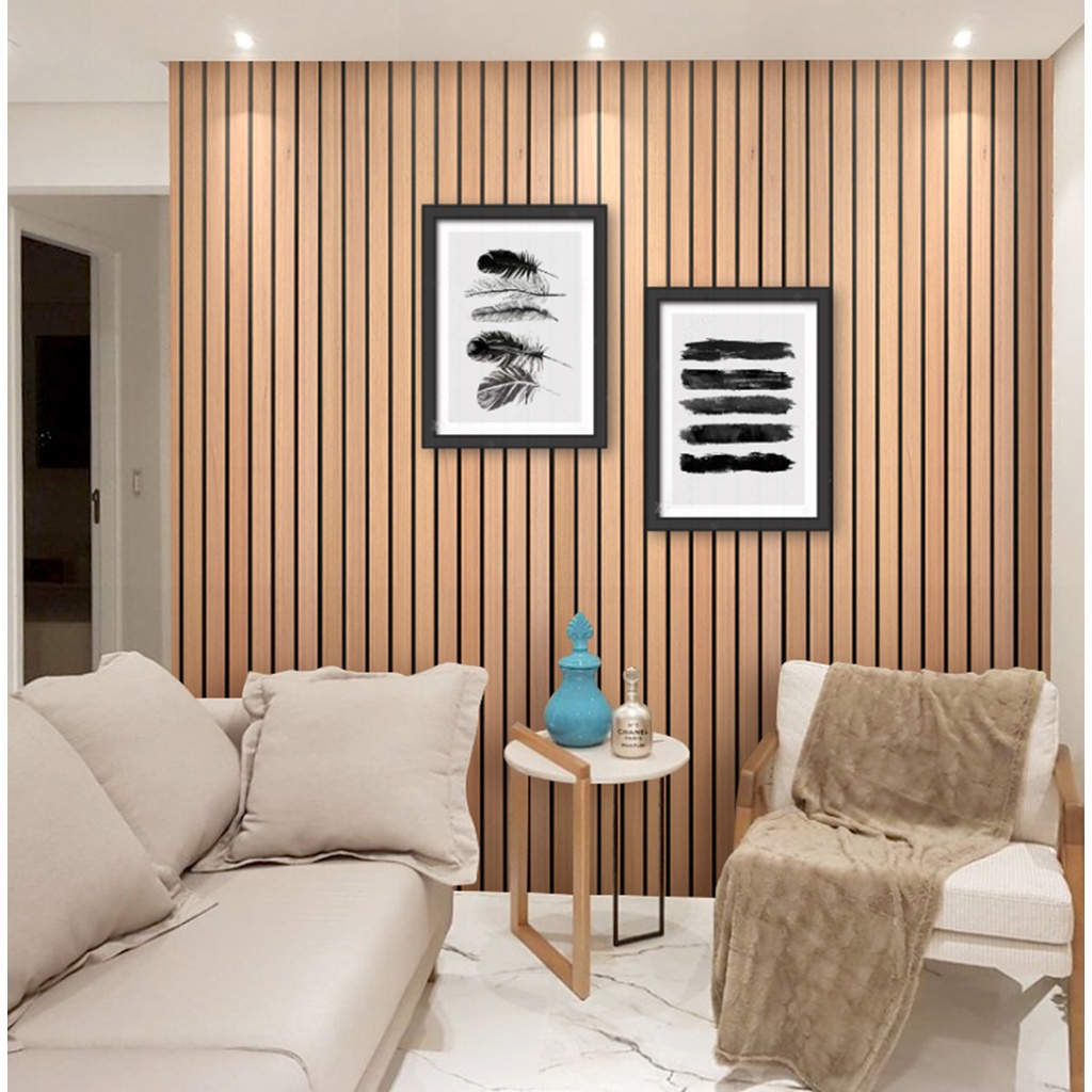 Painel Ripado Para Sala: 10 Ideias De Como Utilizar, 42% OFF