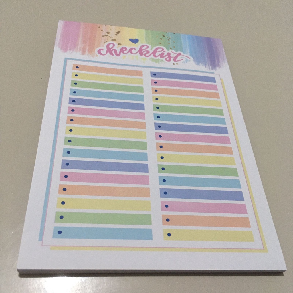 Planner de Mesa - Checklist | Shopee Brasil