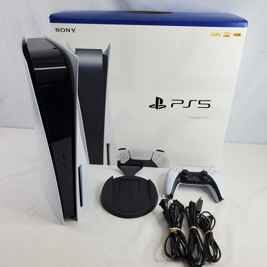 Sony PS5 Blu-Ray Edition Console - White Playstation 5, 825GB | Shopee ...