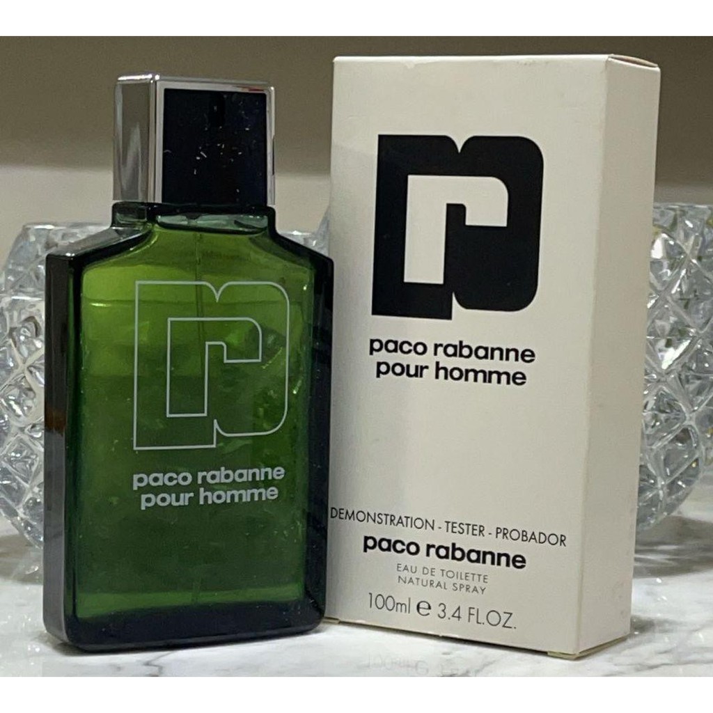 Perfume Paco Rabanne Pour Homme Eau de Toilette 100ml - caixa branca ...