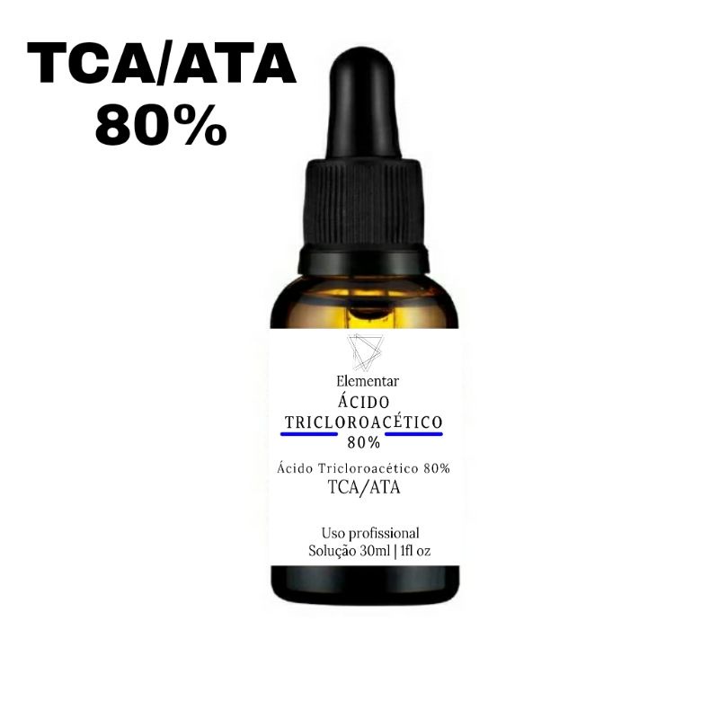 Ácido Tricloroacético 80% TCA/ATA Remoção verrugas/HPV Condilomas 30ml ...