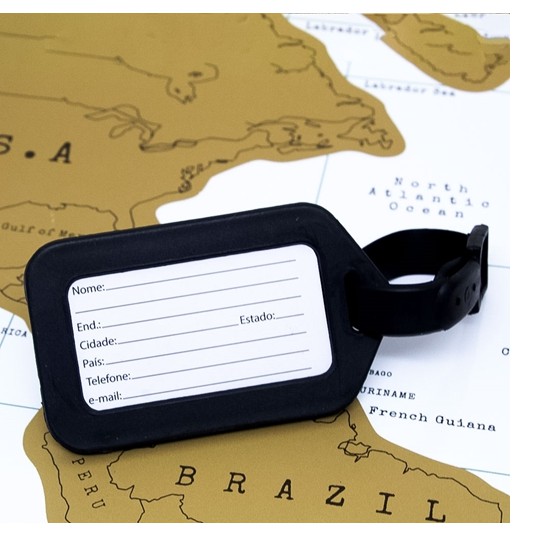 ETIQUETA PARA MALA VIAGEM IDENTIFICADOR TAG MALA 2UNIDADES | Shopee Brasil