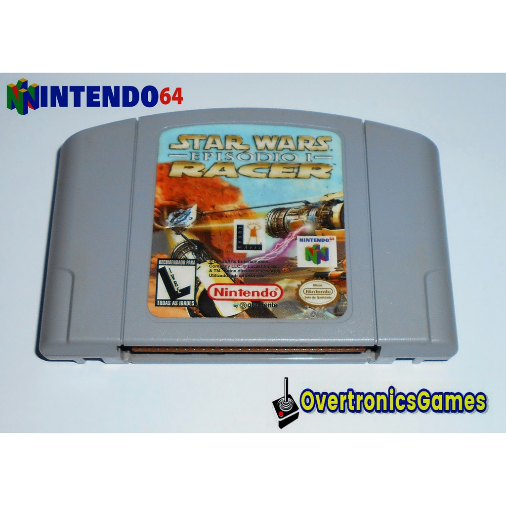 Jogo Star Wars Racer Original Nintendo 64 N64 | Shopee Brasil
