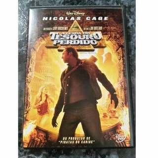 A LENDA DO TESOURO PERDIDO DISNEY DVD ORIGINAL NICOLAS CAGE | Shopee Brasil